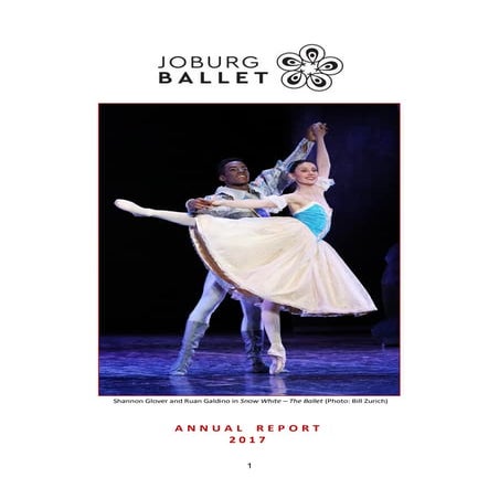 Joburg Ballet Annual Report 2017 | PDF