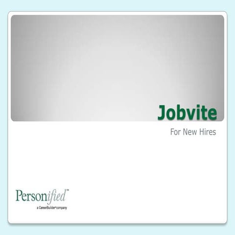 Jobvite | PPTX
