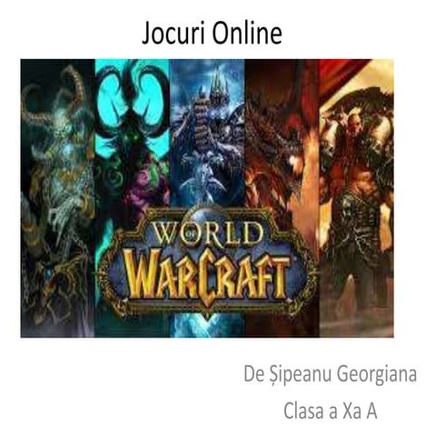 Jocuri online | PPTX