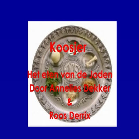 Koosjer Presentatie | PPT