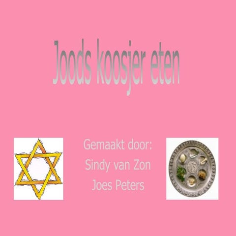Joden Koosjer Eten | PPT