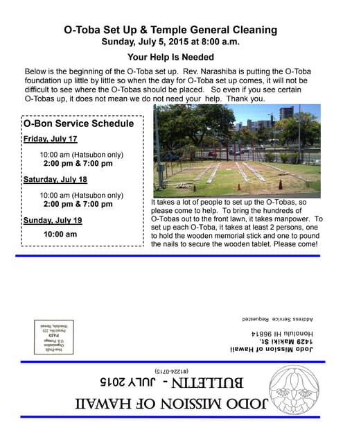 Jodo Mission of Hawaii Bulletin - April 2014 | PDF | Buddhism ...