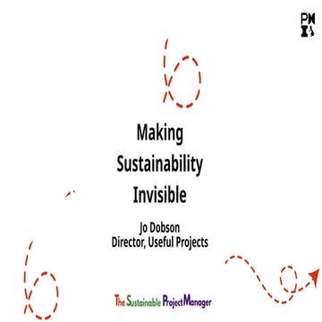 Making Sustainability Invisible Opening Keynoted | PPTX