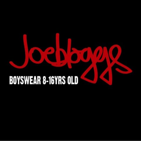Joe Bloggs Clothing Presentation | PPT