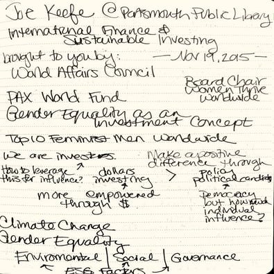 Joe Keefe — World Affairs — International Finance & Sustainable ...