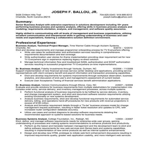 Joe Ballou Resume | DOCX