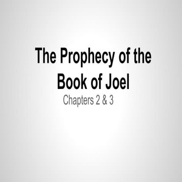 Joel | PPT
