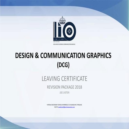 FREE DCG NOTES & SOLUTIONS 2018 | PDF