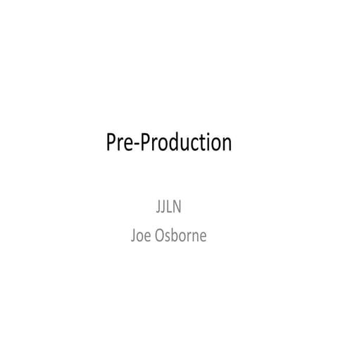 Joe osborne kp | PPTX