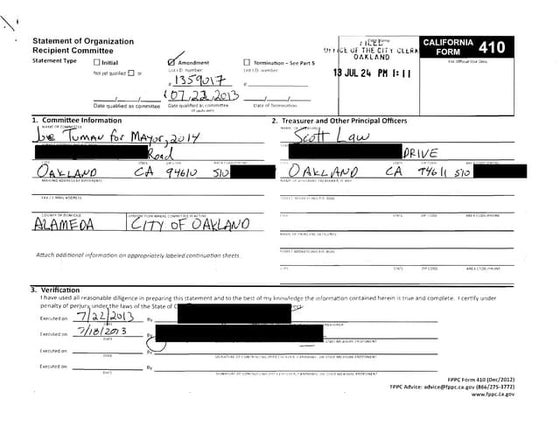 Pat McCullough FPPC Form 410 | PPT