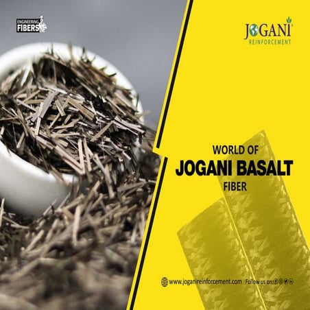 JOGANI Basalt Fiber Jogani Reinforcement India.pdf | Construction ...