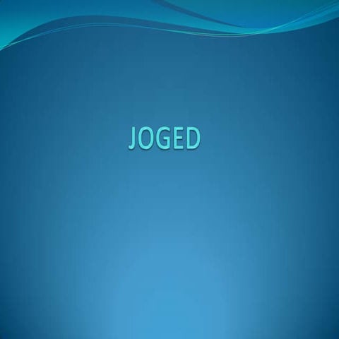 Joged | PPTX