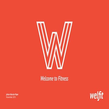 WelFit Case Study | PPT