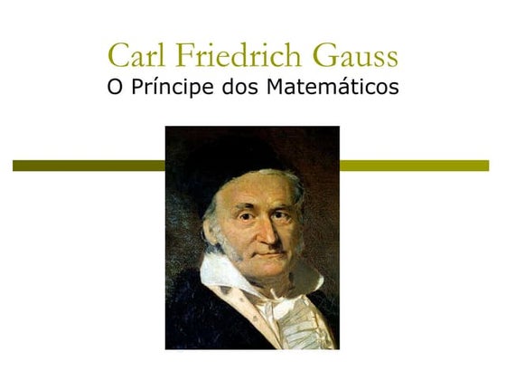 Carl Friedrich Gauss | PDF