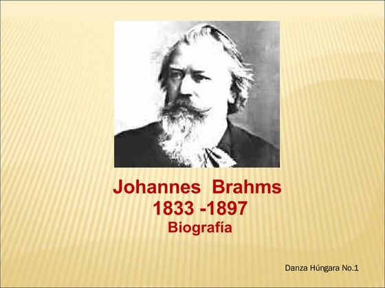 Johannes brahms | PPTX