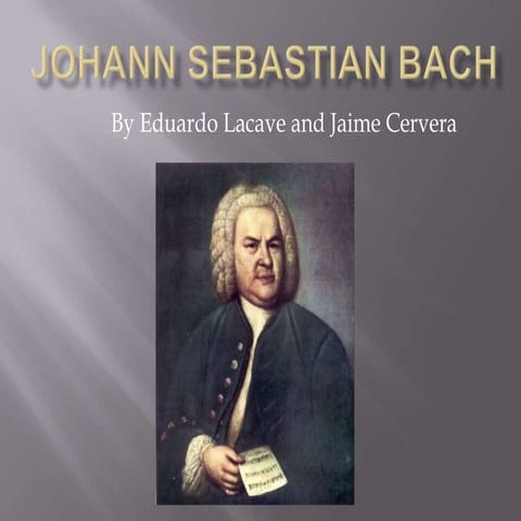 Johann Sebastian Bach | PPTX