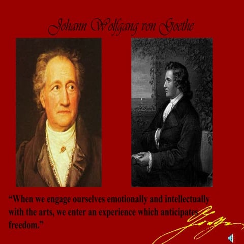 Johann Wolfgangvon Goethe his biography and | PPT