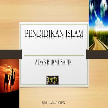 ADAB BERMUSAFIR form 5 | PPTX