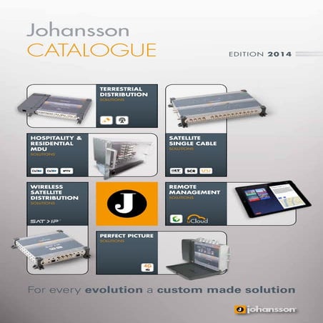 Johansson_Catalogue_2014or Johansson DVB module | PDF