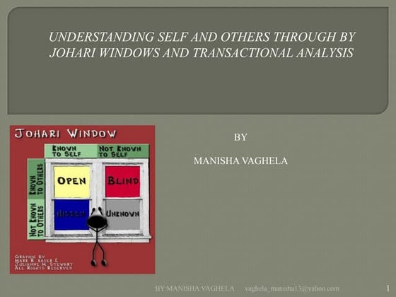Johari window | PPTX