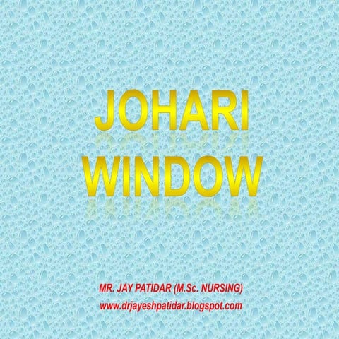 Johari window | PPSX