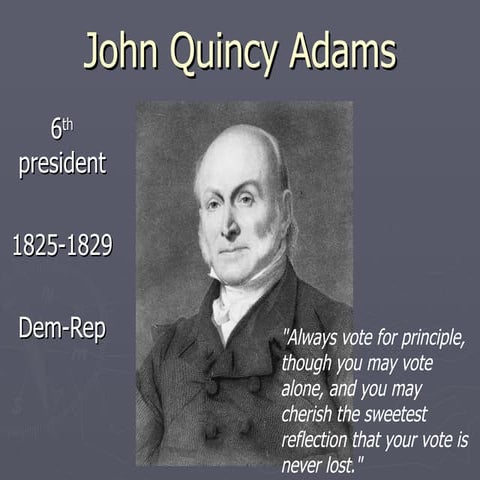John Quincy Adams | PPT