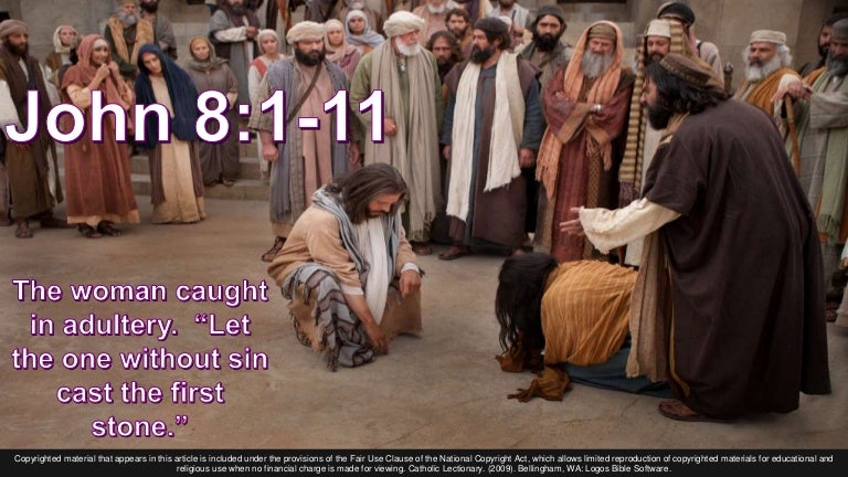 5th Sunday of Lent - Gospel - John 8:1–11