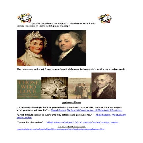 John & abigail adams | PDF