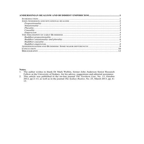 JOHN ANDERSON: PHILOSOPHER AND CONTROVERSIALIST EXTRAORDINAIRE | PDF