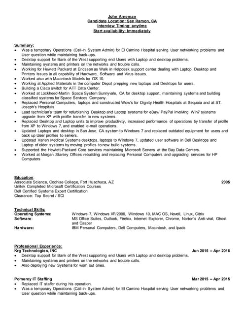 John Arneman presentations