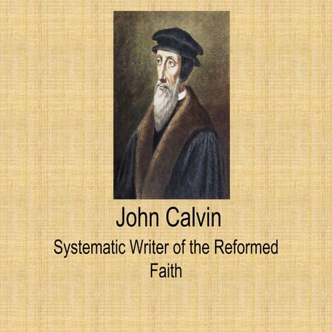 John calvin | PPTX