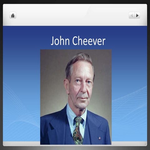 John cheever | PPTX