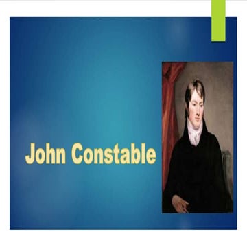 John Constable | PPTX