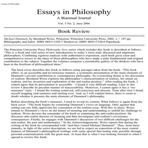 Ensaios a Filosofia - John Corcoran | PDF