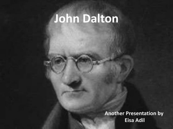 Dalton's Atomic Theory | PPTX | Chemistry | Science