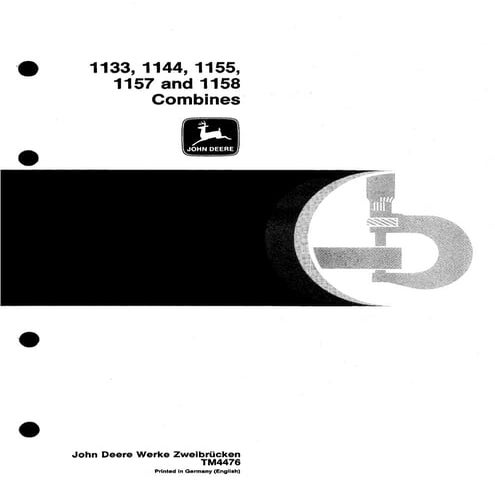 John Deere 1158 Combines Service Repair Manual.pdf