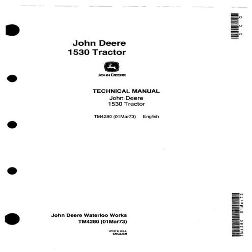 Ford 1900 tractor service repair manual | PDF