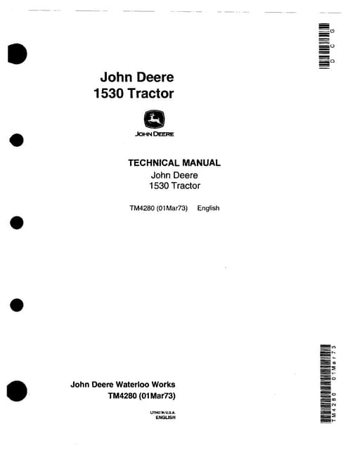 Ford 1900 tractor service repair manual | PDF