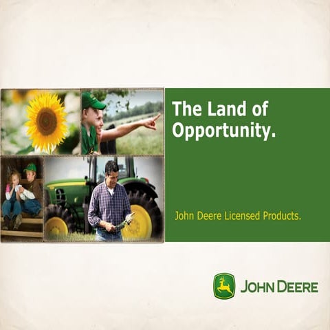 John deere land of opportunity | PPT