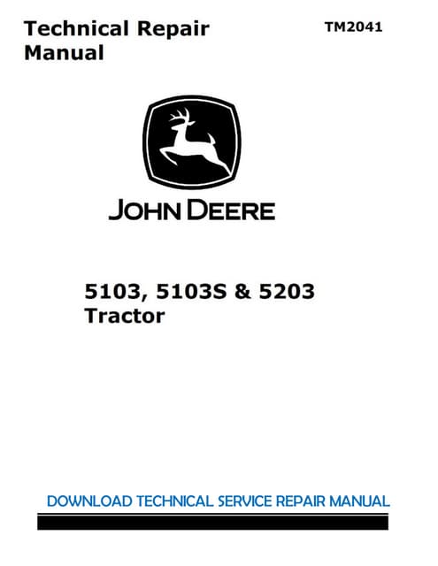 John deere 445 lawn garden tractor service repair manual | PDF