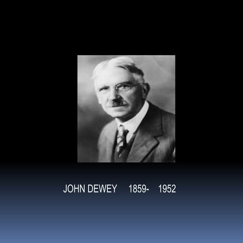 John dewey | PPTX