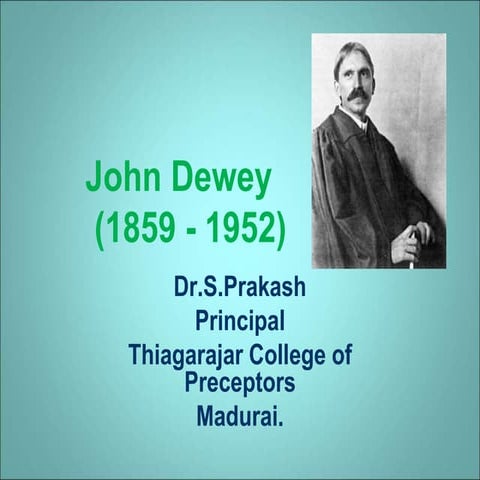 John Dewey | PPT