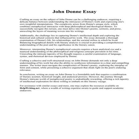 John Donne Essay.pdf