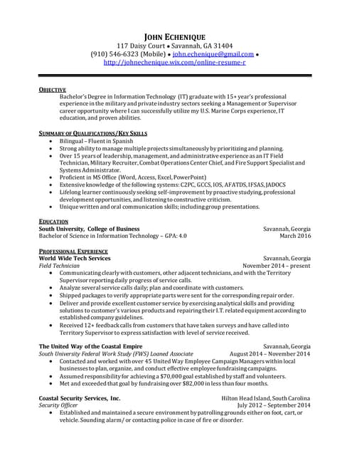 Sean Resume #2 | PDF