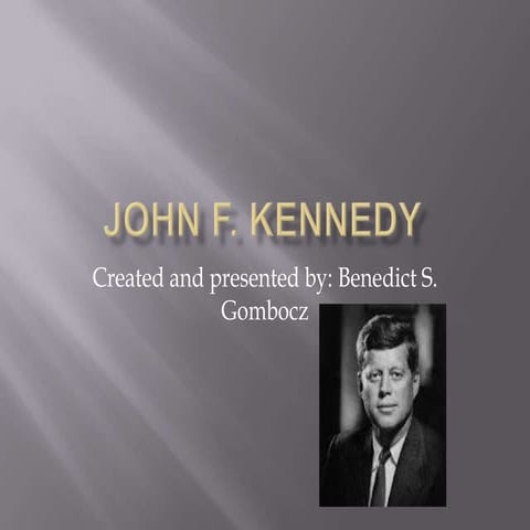 John F. Kennedy | PPTX