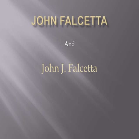 John falcetta | PPTX