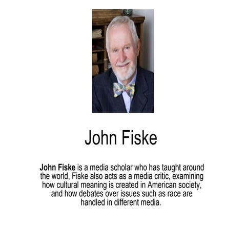 John fiske sophie | PPT