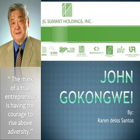 John gokongwei | PPT