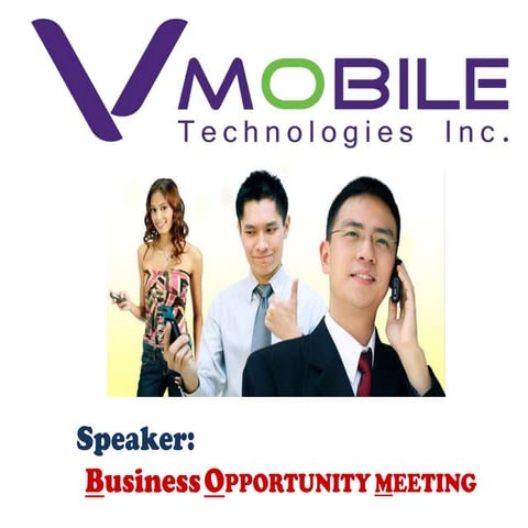 Vmobile business presentation | PPT