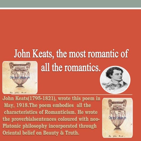 John keats | PPTX